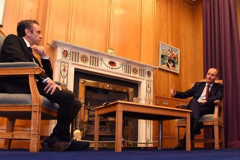 Richard Hogan Meets An Taoiseach | News | Institute of Education